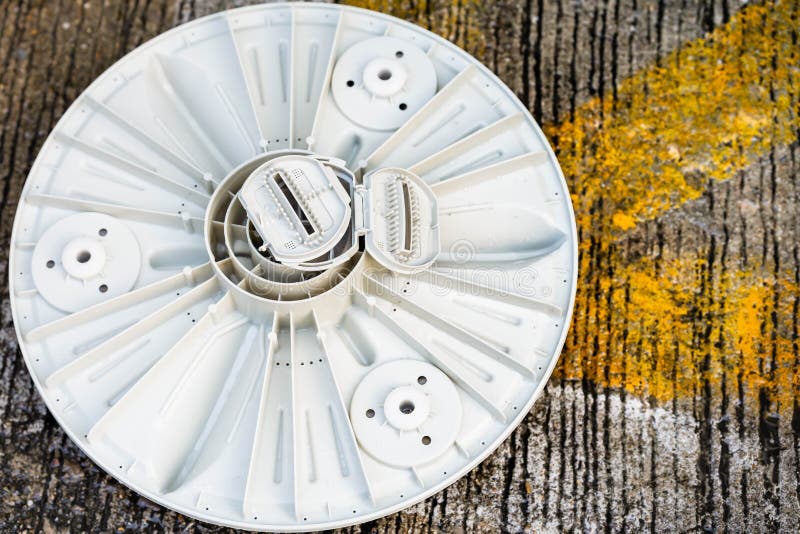 The Base of Washing Machine Inside, it Was Removed for Cleaning Stock ...