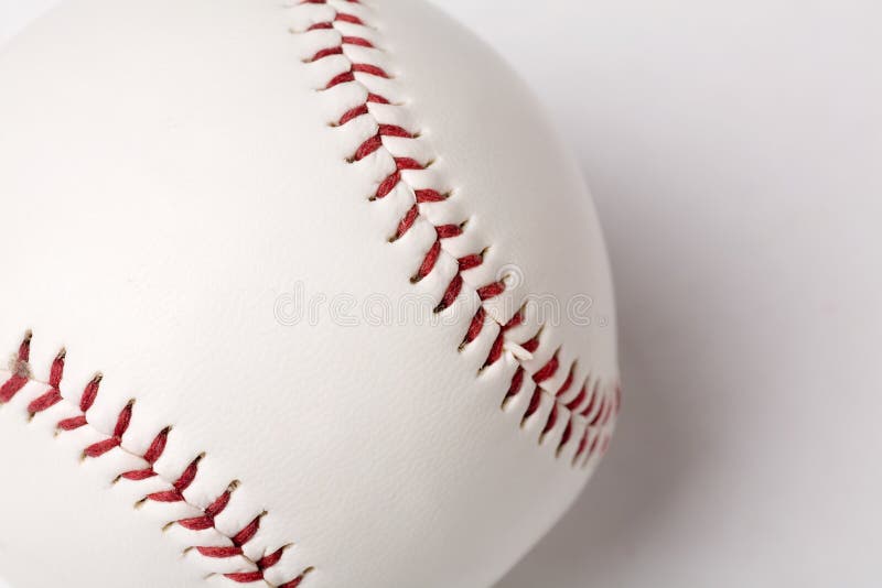 Baseball stock image. Image of close, macro, ball, white - 2763707