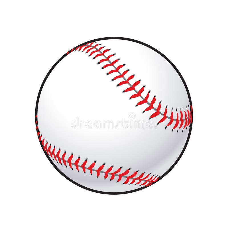 Classic baseball stock vector. Illustration of isolated - 338697557