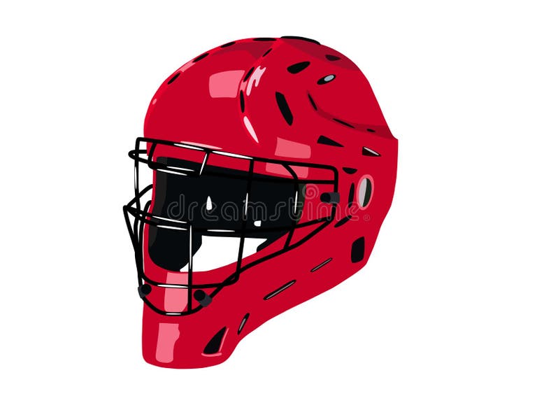 Baseball Catcher Mask Stock Illustrations – 140 Baseball Catcher Mask ...