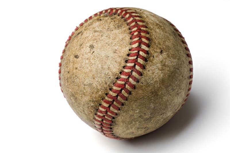 Baseball stock photo. Image of sport, isolated, worn, ball - 9623940