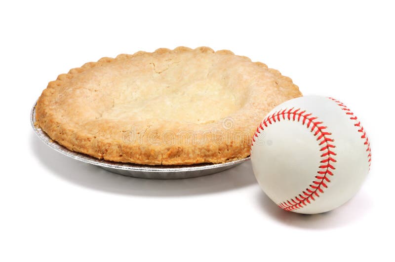 Baseball and Apple Pie stock image. Image of america - 11988517