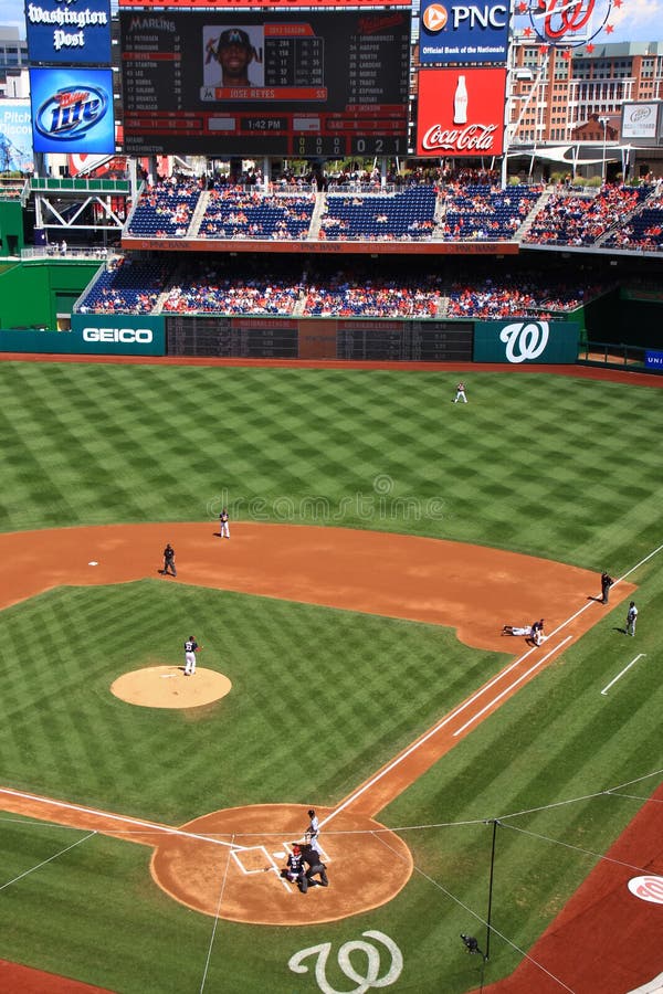 Runner at First stock image. Image of game, inning, players - 1124355