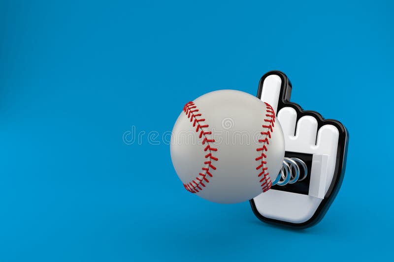 Baseball ball with cursor stock illustration. Illustration of ...