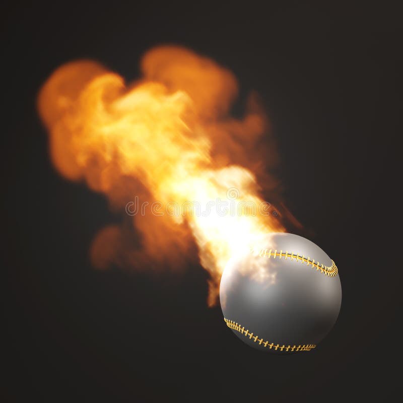 Fireball Baseball Stock Illustrations – 268 Fireball Baseball Stock ...