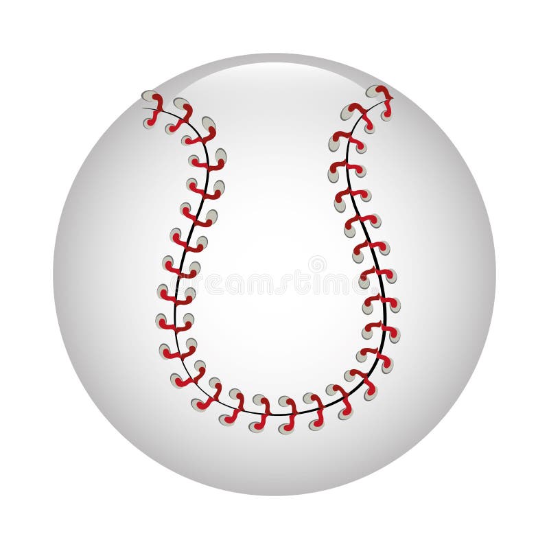 Baseball ball icon graphic stock vector. Illustration of circle - 81051646