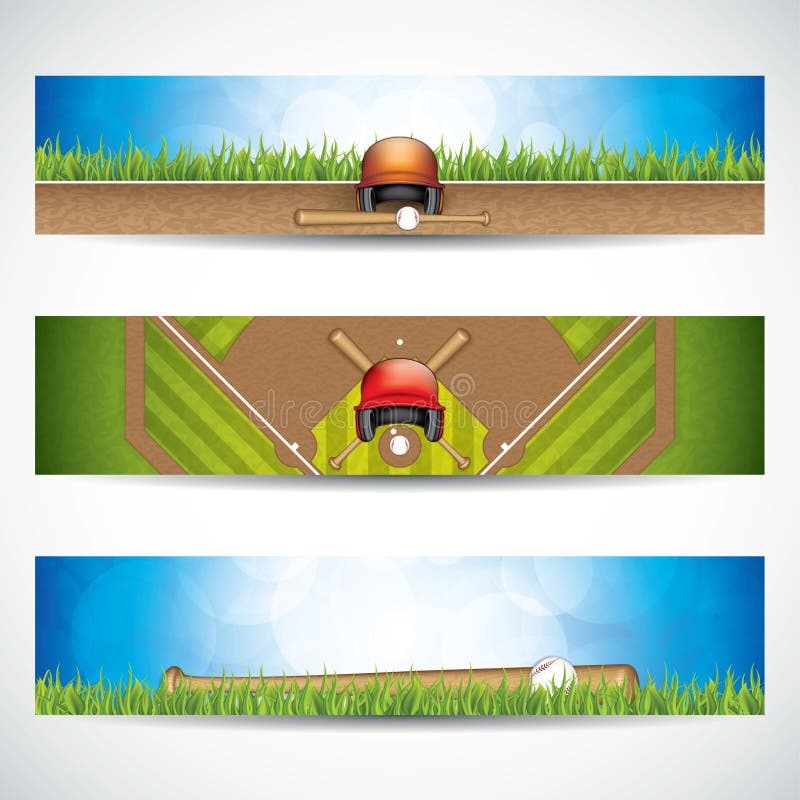 Baseball field stock vector. Illustration of stadium - 69552773