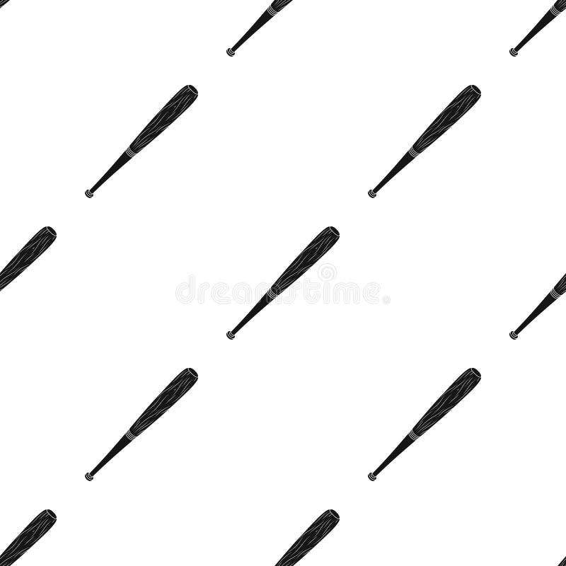Baseball Bat. Baseball Single Icon in Black Style Vector Symbol Stock ...