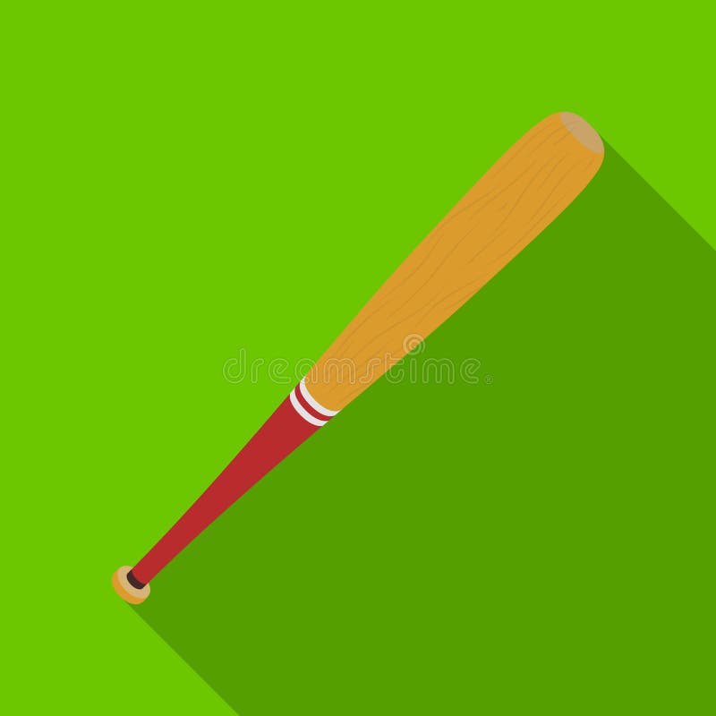 Baseball Bat. Baseball Single Icon in Flat Style Vector Symbol Stock ...