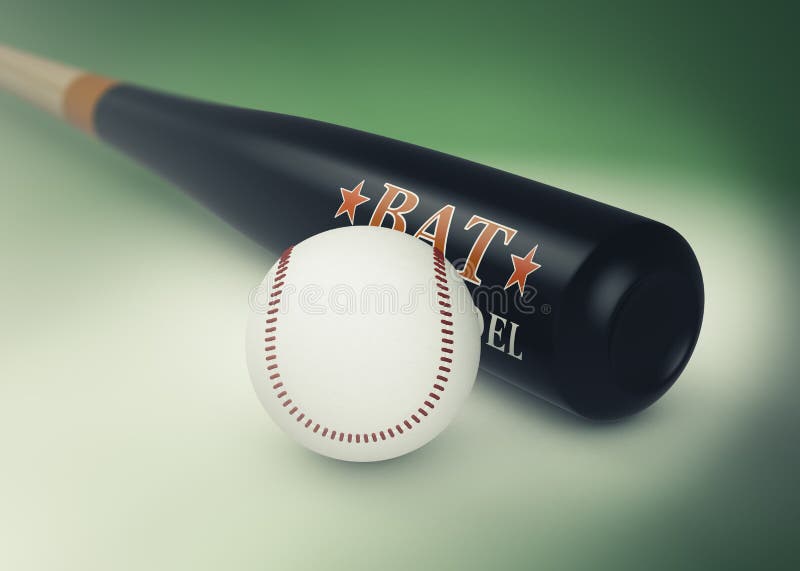Baseball bat stock illustration. Illustration of close - 53083308