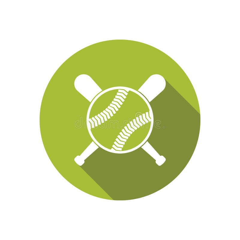 Baseball bat icon vector stock vector. Illustration of professional ...