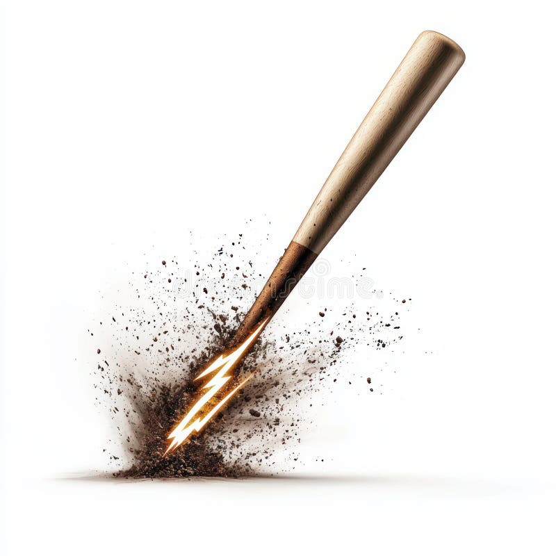 Baseball Bat Strike stock image. Image of speed, handle - 367242197