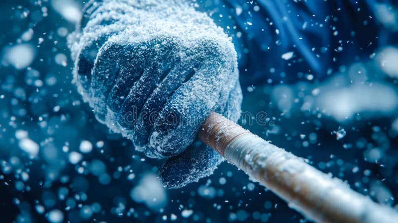 A Baseball Bat Striking a Wet, Muddy Baseball, Causing Water To Splash ...