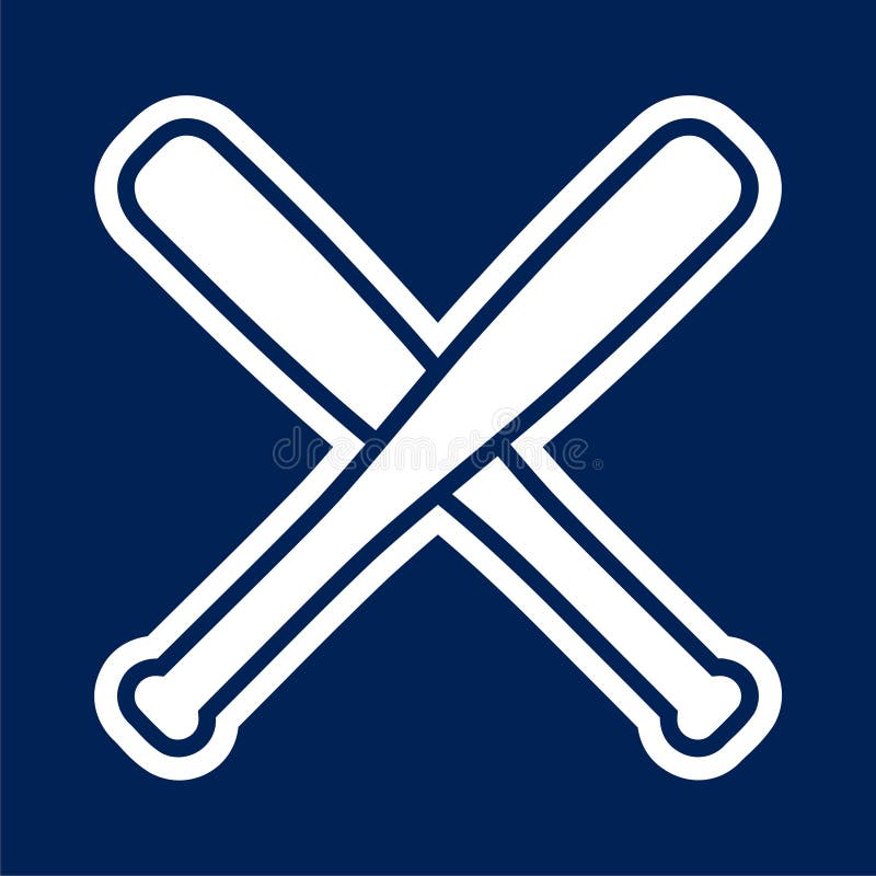 Baseball Bat - Vector Illustration Stock Vector - Illustration of logo ...