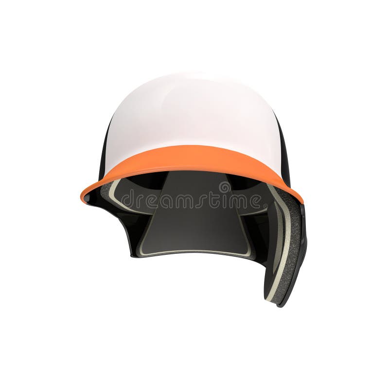 Baseball Helmet Front View Stock Illustrations – 340 Baseball Helmet ...