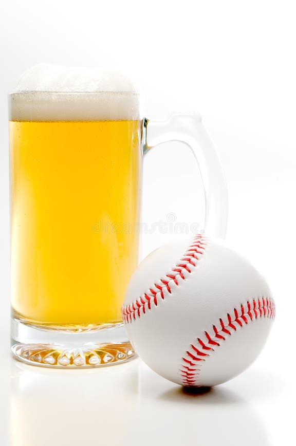 Baseball and Beer stock photo. Image of alcohol, drinking - 5593838
