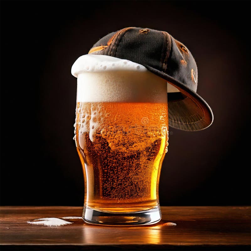 Baseball beer stock illustration. Illustration of table - 353664925