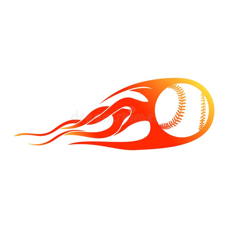 Baseball Flames Stock Illustrations – 295 Baseball Flames Stock ...