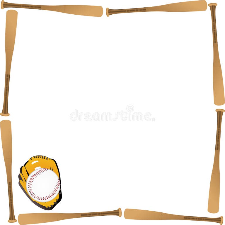 Baseball Border Stock Illustrations – 1,220 Baseball Border Stock ...