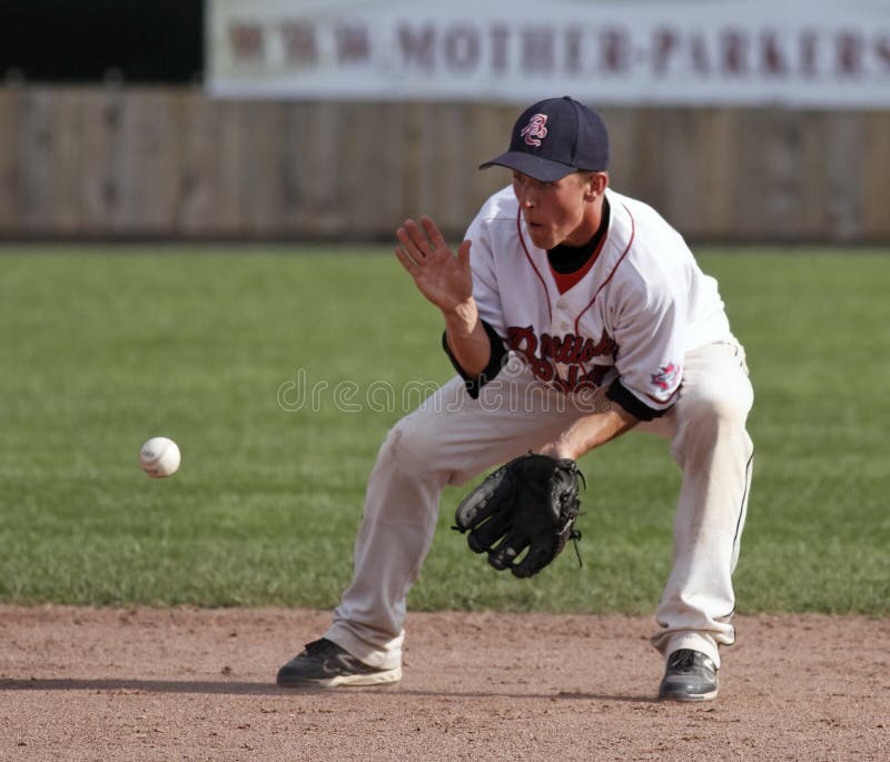 Baseball Canada Cup Catch Grounder Editorial Photo - Image of fast ...