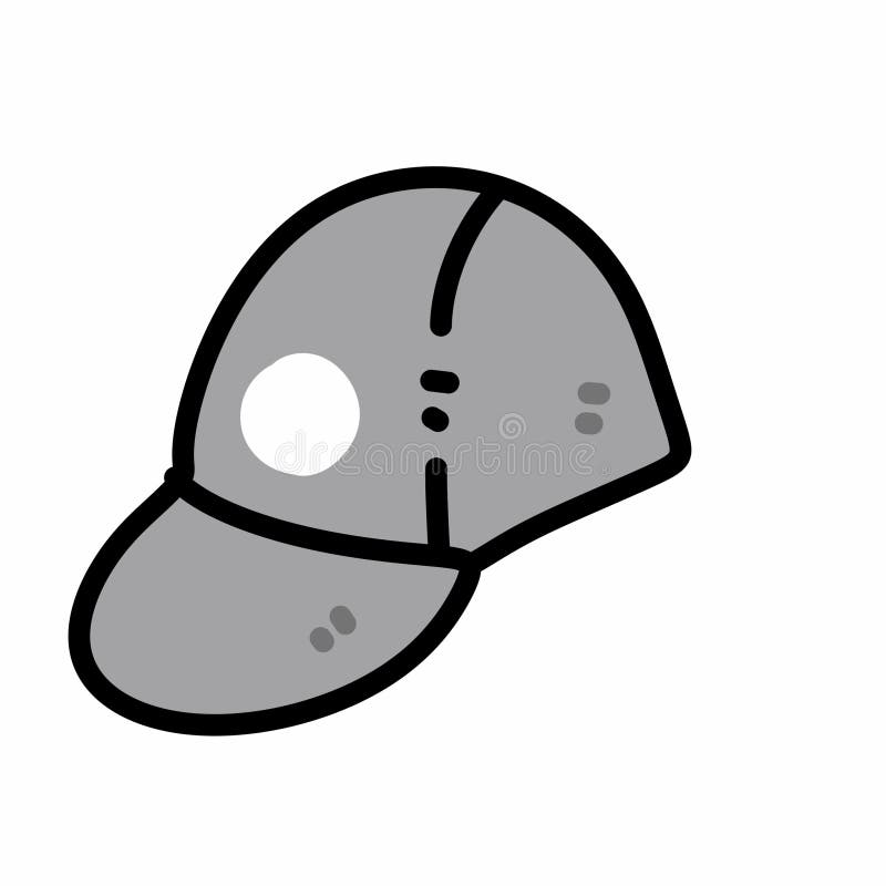 Baseball Cap Cartoon Outline Stock Illustrations – 464 Baseball Cap ...