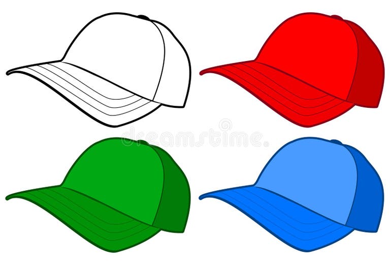 Color Baseball Cap Stock Illustrations – 6,882 Color Baseball Cap Stock ...
