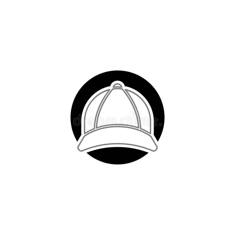 Baseball Cap Icon Flat Illustration for Graphic and Web Design Isolated ...