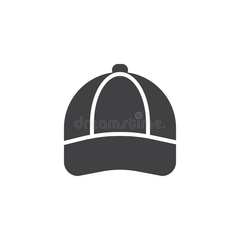 Baseball cap icon vector stock vector. Illustration of icon - 102544746