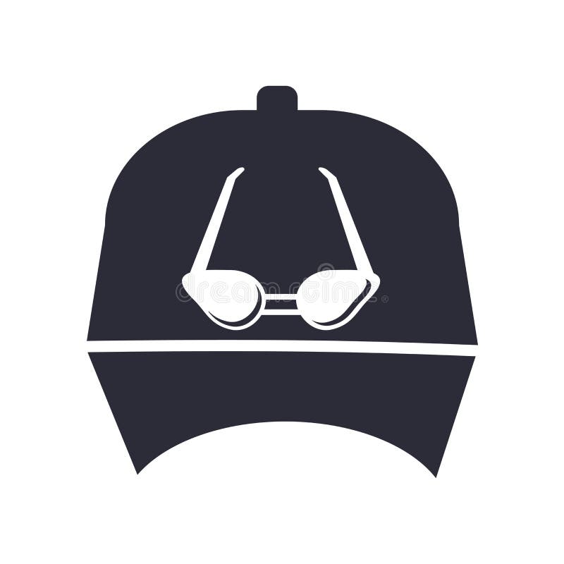 Baseball Cap Icon Vector Sign and Symbol Isolated on White Background ...
