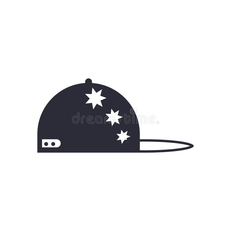 Baseball Cap Icon Vector Sign and Symbol Isolated on White Background ...