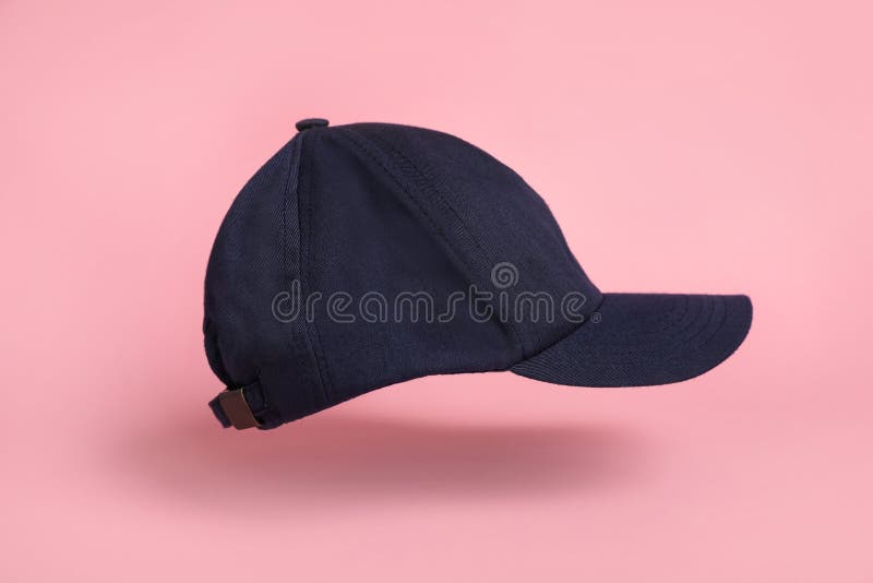Baseball Cap on Pink Background. Mock Up for Design Stock Photo - Image ...