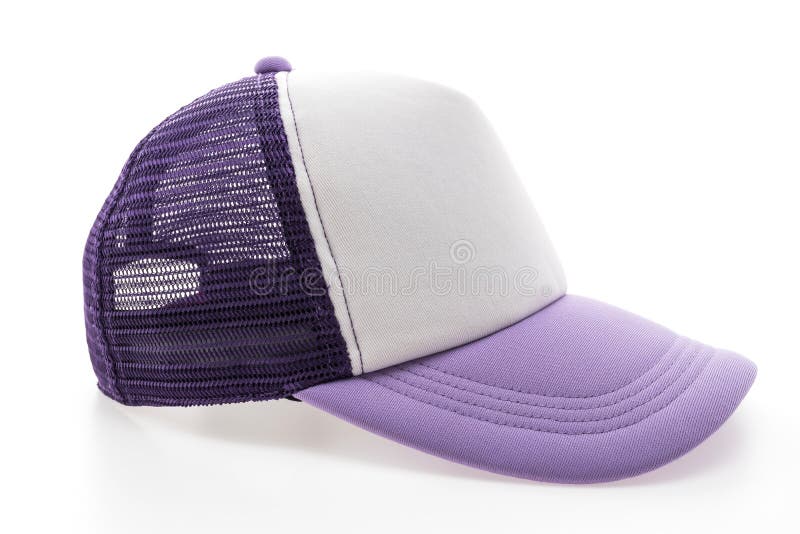 Purple baseball hat stock image. Image of purple, rough - 10479831