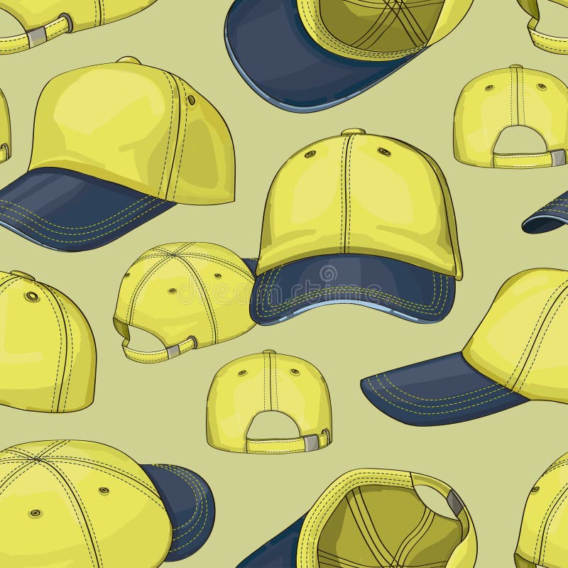 Baseball Cap Technical Drawing Stock Illustrations – 17 Baseball Cap ...