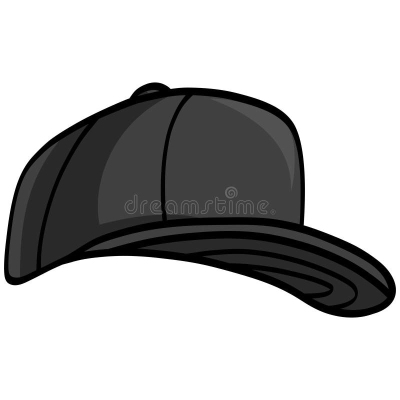 Baseball Cap Snapback Trucker Hat Illustration Vector Stock Vector ...