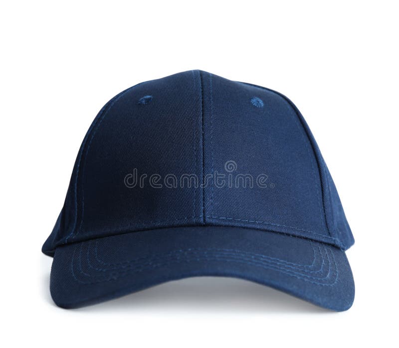 Baseball Cap on White Background Stock Image - Image of object, elegant ...