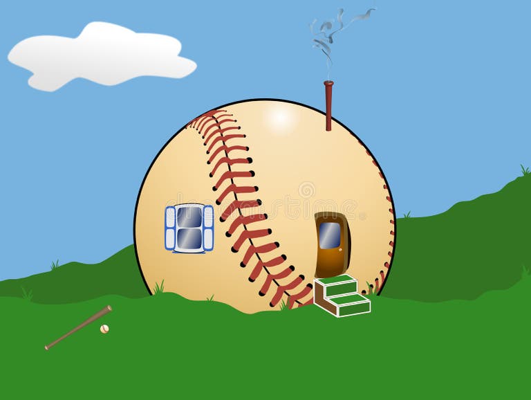 Cartoon Baseball Field Stock Illustrations – 2,884 Cartoon Baseball ...