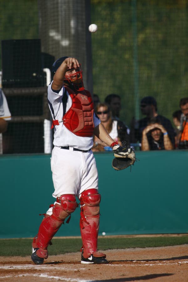 Baseball catcher editorial photography. Image of baseball - 10907277