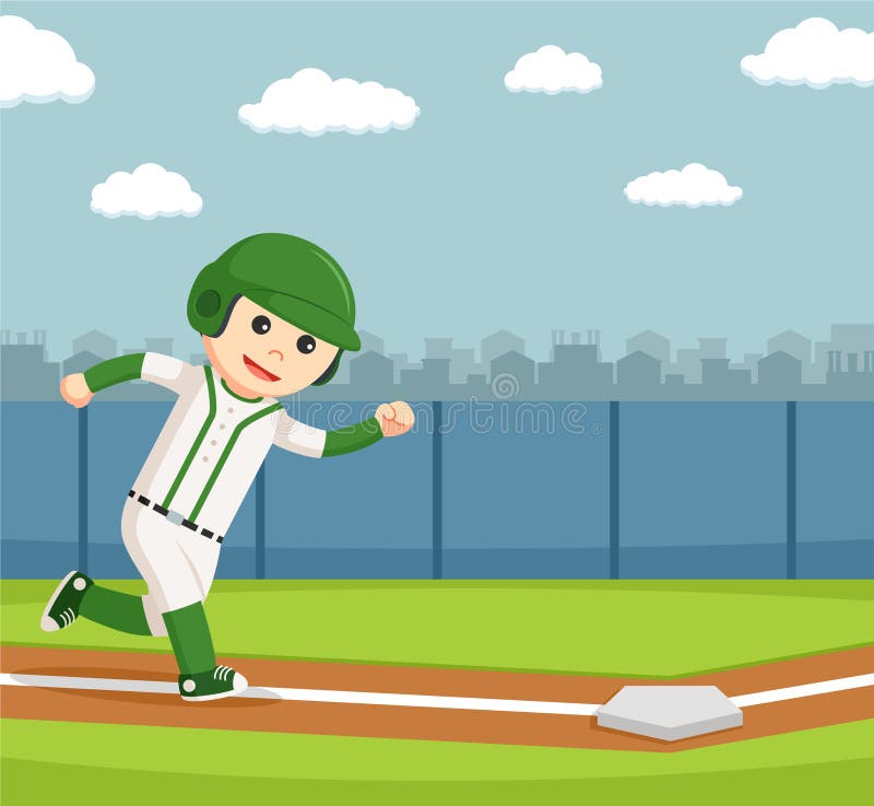 Baseball Character Profession Design Vector Stock Vector - Illustration ...
