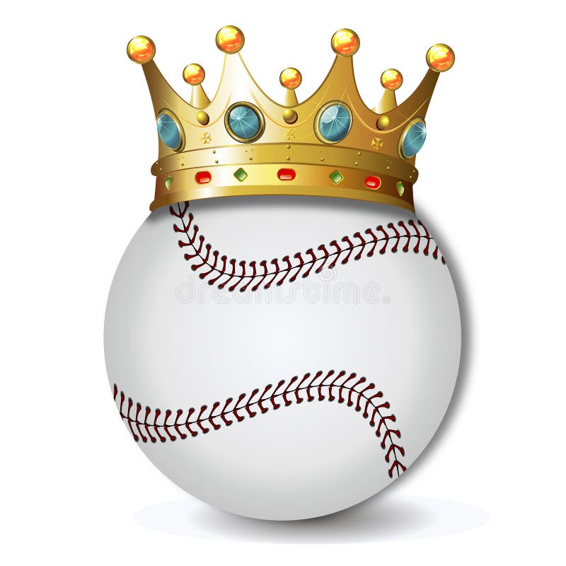Softball Crown stock vector. Illustration of headwear - 57050922