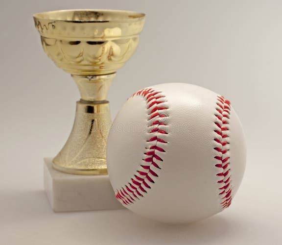 Baseball and cup stock photo. Image of prize, play, clipping - 17763684