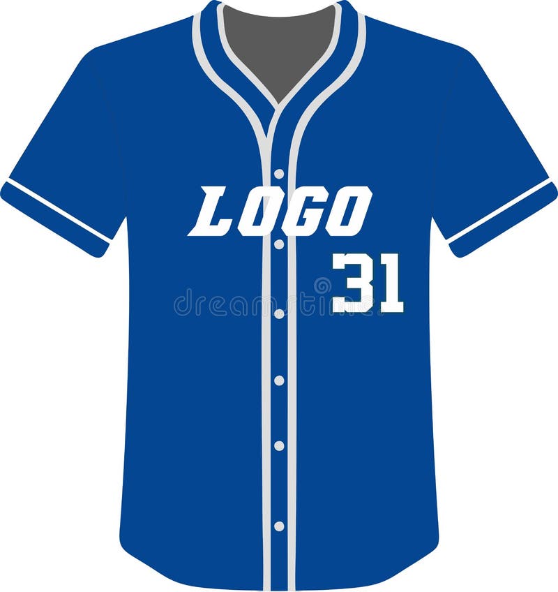 Baseball Custom Design Baseball Jerseys Icon Stock Vector ...