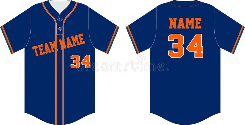 Baseball Custom Design Baseball Jerseys Icon Stock Vector ...