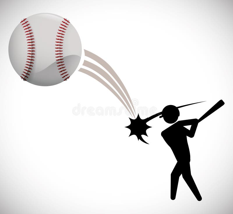 Baseball design stock illustration. Illustration of practice - 58662705