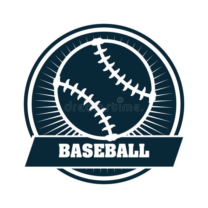 Baseball design stock vector. Illustration of team, symbol - 44958284