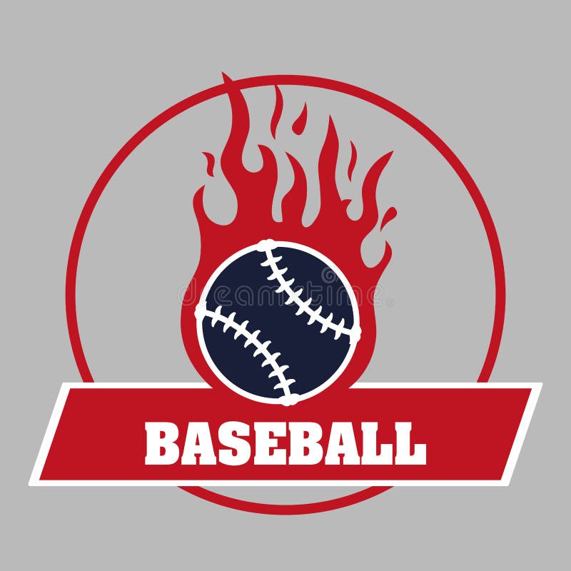 Baseball design stock vector. Illustration of activity - 58663502