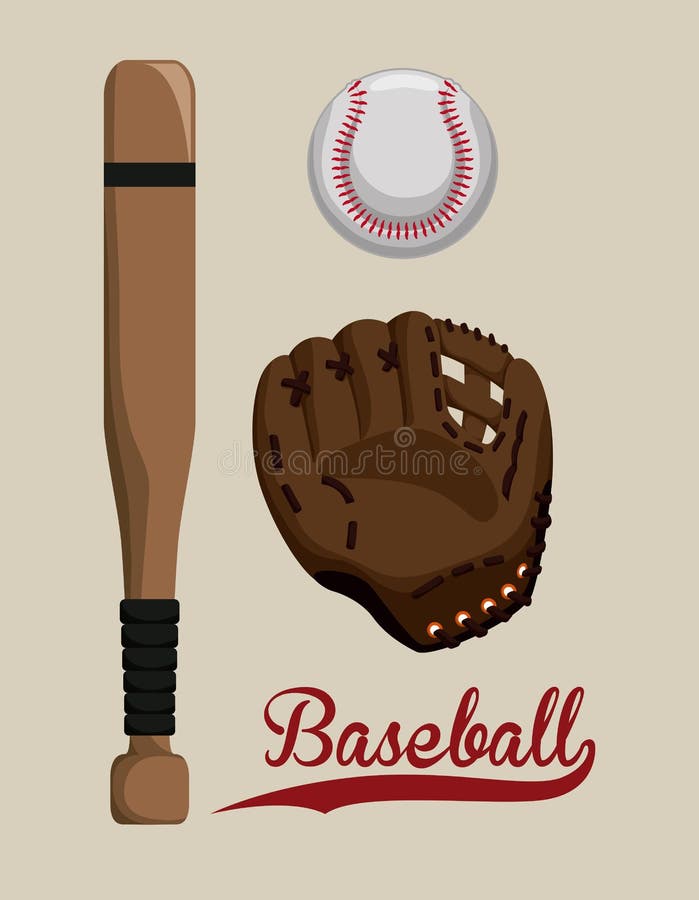 Baseball design stock vector. Illustration of vector - 44958292