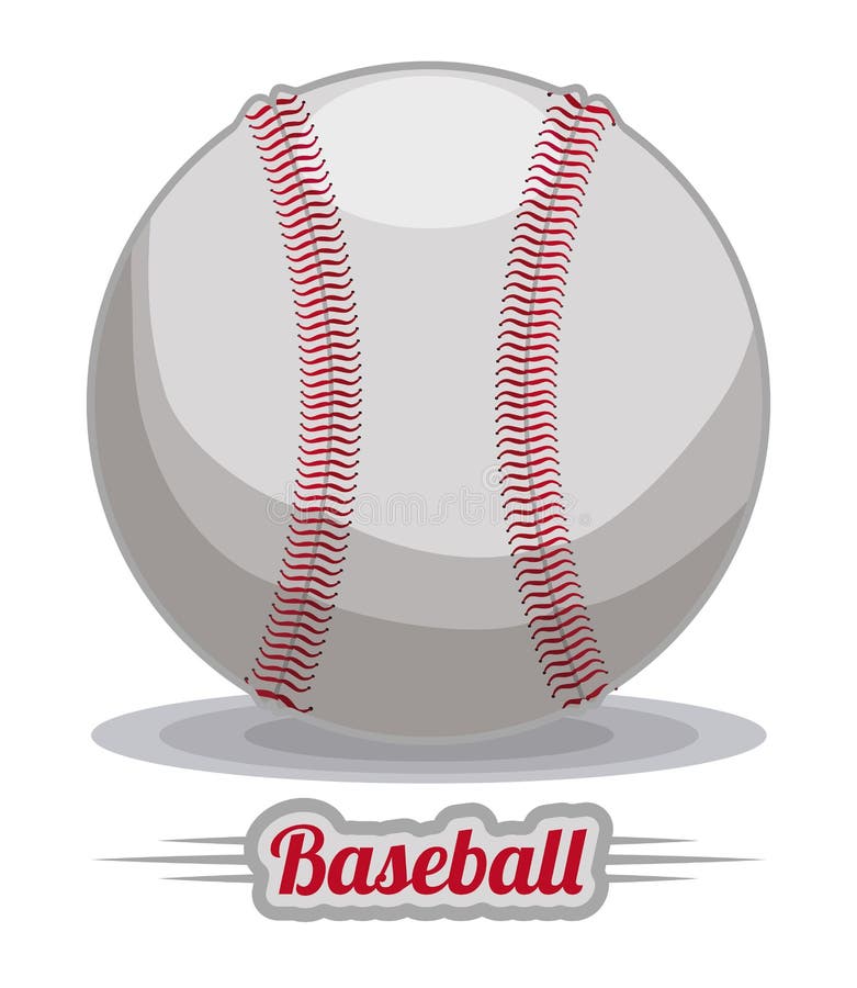 Baseball design stock vector. Illustration of sport, label - 44958295