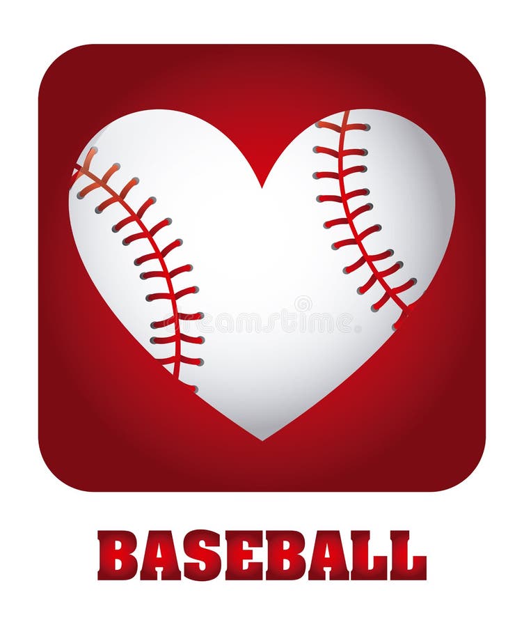 Baseball Heart Stock Illustrations – 2,499 Baseball Heart Stock ...