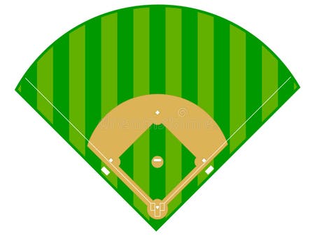 Baseball Diamond stock vector. Illustration of design - 19047917