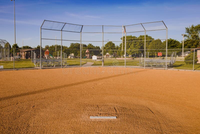 Baseball Diamond Where Games Should Be Played but Now only Has ...
